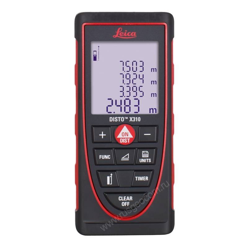 Лазерный дальномер Leica DISTO X310. Купить лазерную рулетку Leica ...