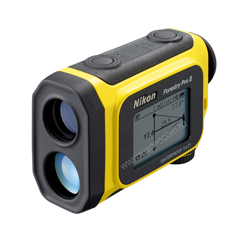 Лазерный дальномер Nikon Forestry Pro II. Купить лазерную рулетку Nikon ...