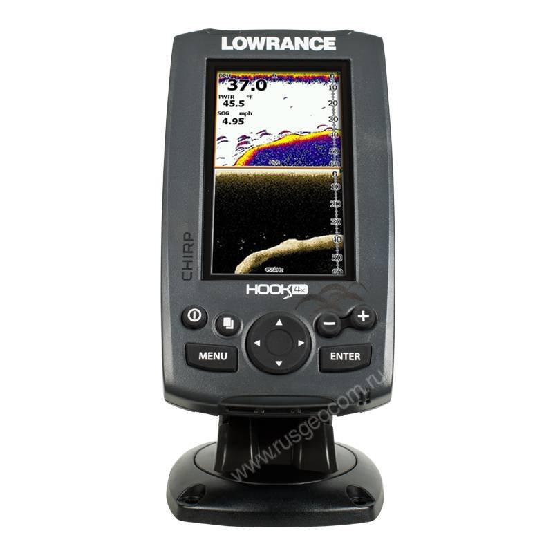 Lowrance Hook-4x Mid/High/DownScan™. Купить эхолот Lowrance Hook-4x Mid ...