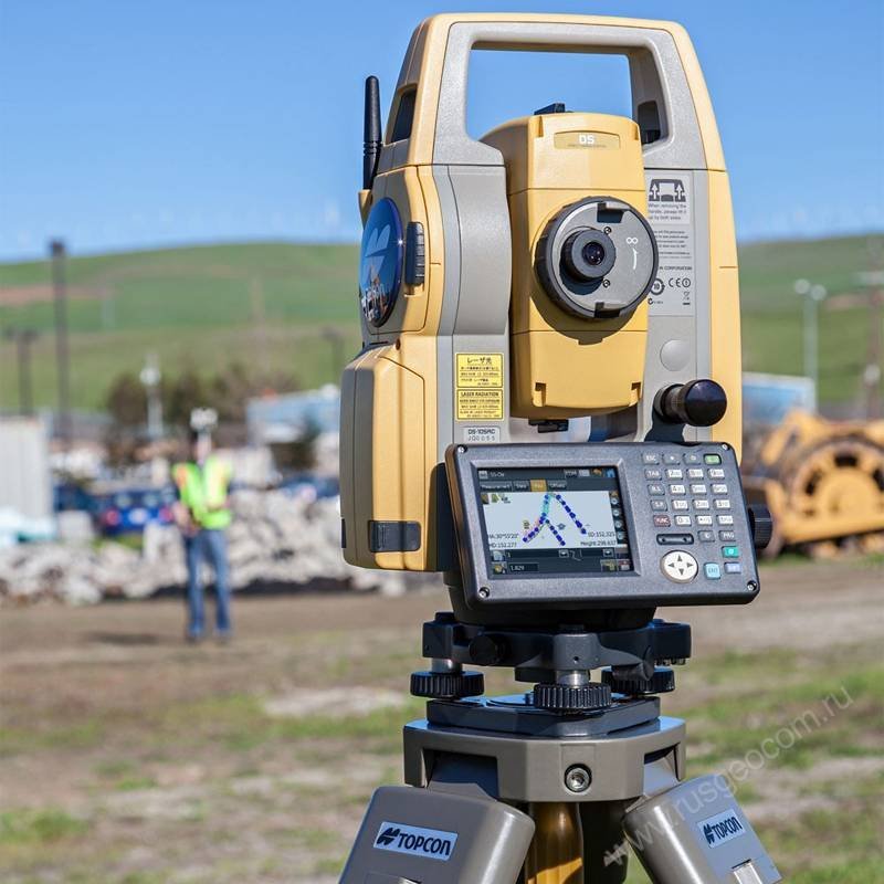Topcon DS-101. Купить тахеометр Topcon DS-101, роботизированный ...